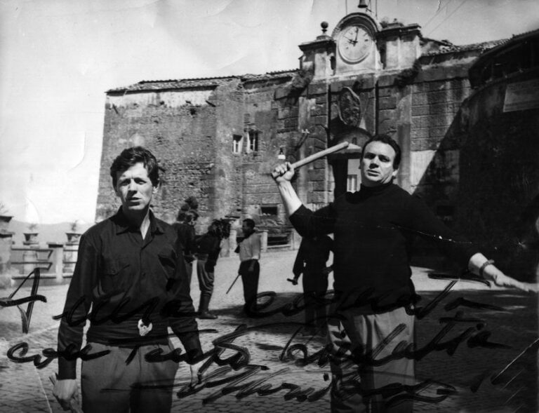 Mario Brega: "Me devi pista' il piede tre volte e poi te gonfio tutto"