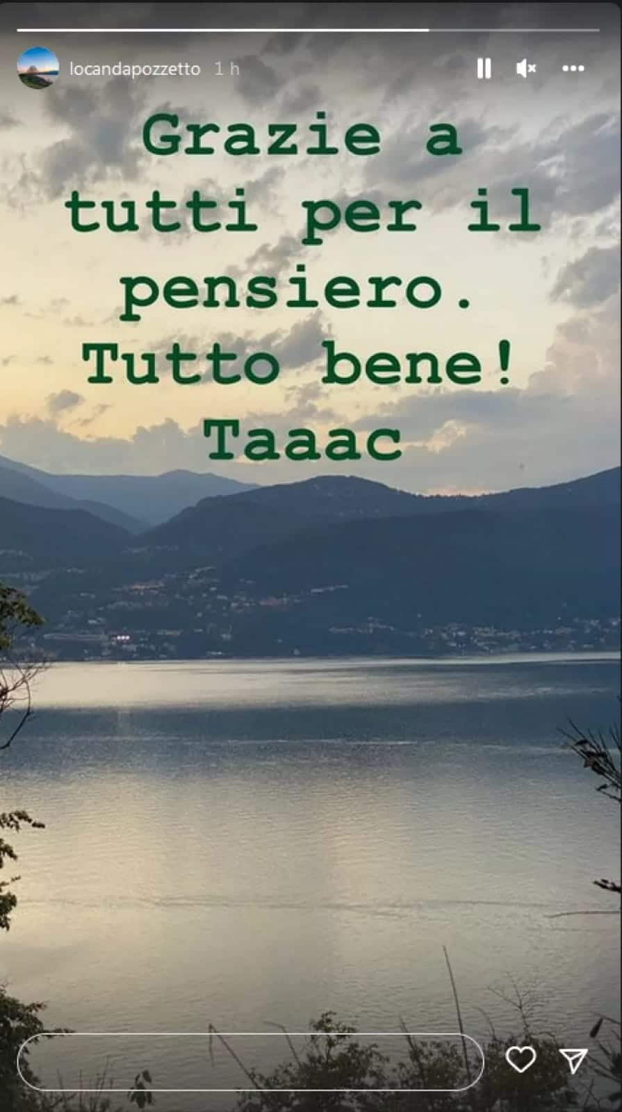 Renato pozzetto sta meglio: tutto bene taac
