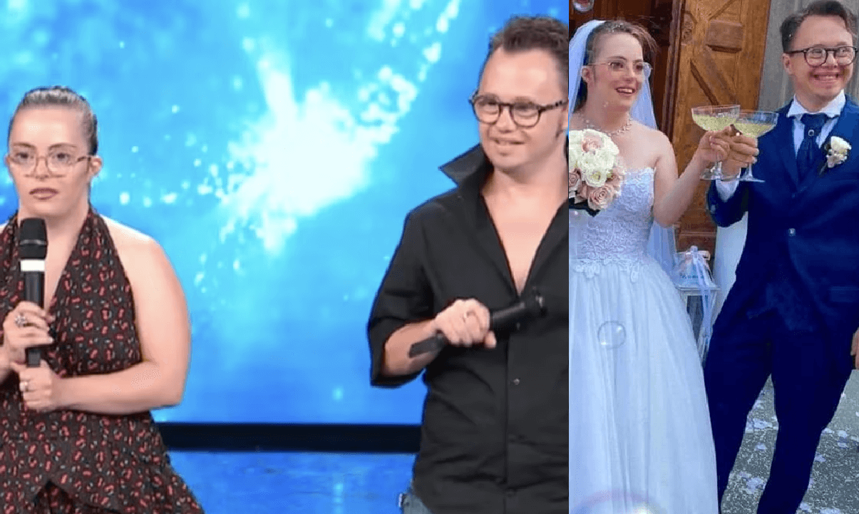 Lorena e Simone affetti da sindrome di Down: si sono sposati
