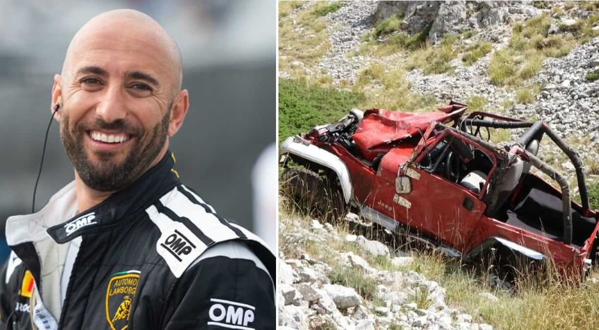 Cade in un burrone con la Jeep: morto il pilota Luca Persiani